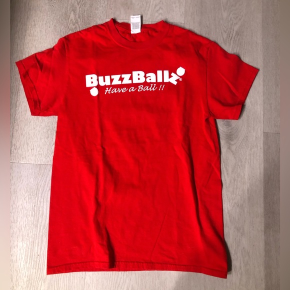 BuzzBallz | Shirts | Buzzballz Have A Ball Red Shirt New Small | Poshmark